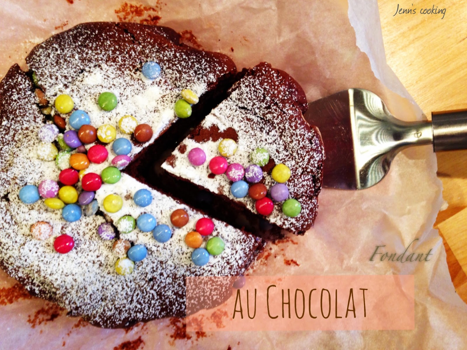 Jenn's cooking: Fondant au Chocolat & Crème Fraîche